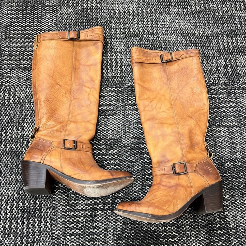 Frye Carmel Colored Boots - Gem